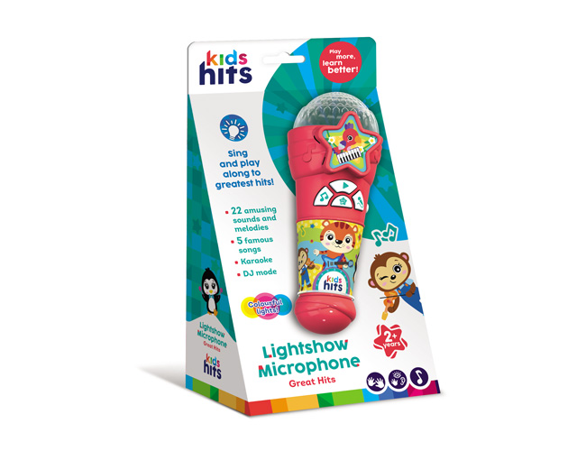 Lightshow Microphone Great Hits - Kids Hits | Toys | Play more, Learn ...