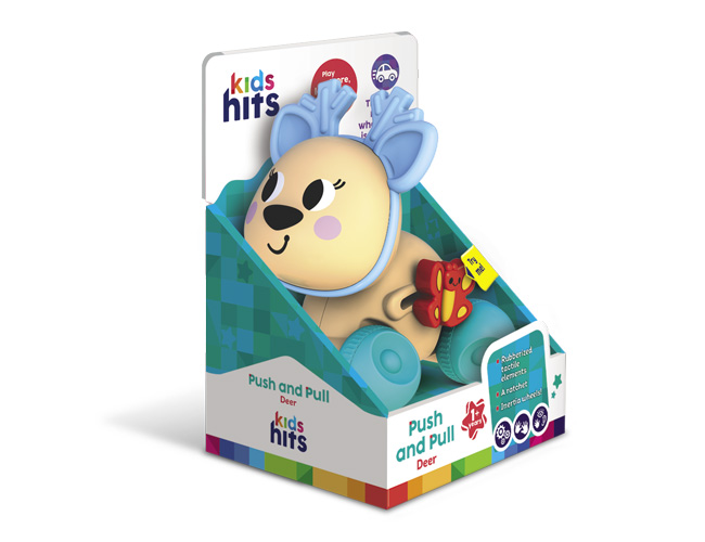 Push and Pull Deer - Kids Hits | Toys | Play more, Learn Better!