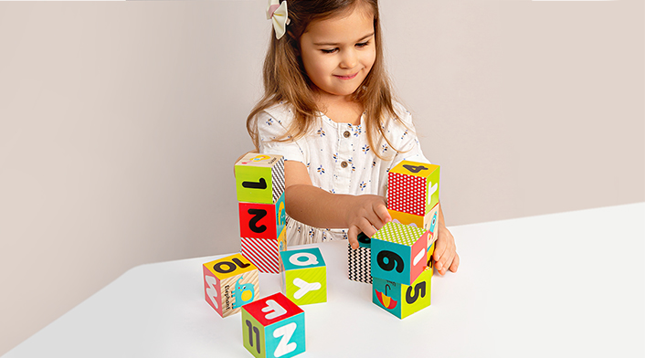 Wooden ABC Cubes - Kids Hits | Toys | Play more, Learn Better!